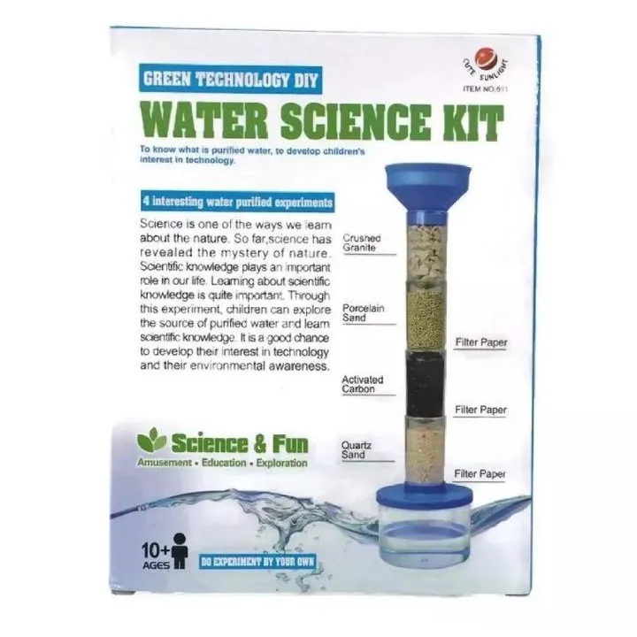 Fun Science water science kit kids water purifier experiment kit | Shop ...