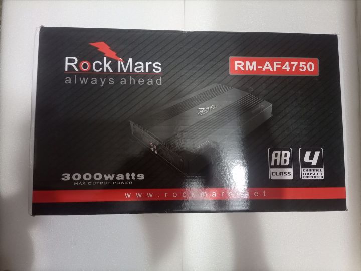 AMPLIFIER ROCK MARS RM-AF 4750 | Daraz.pk