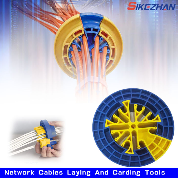 Network Carding Device Cable Comb Fireproof ABS Plastic Generic Cabling ...