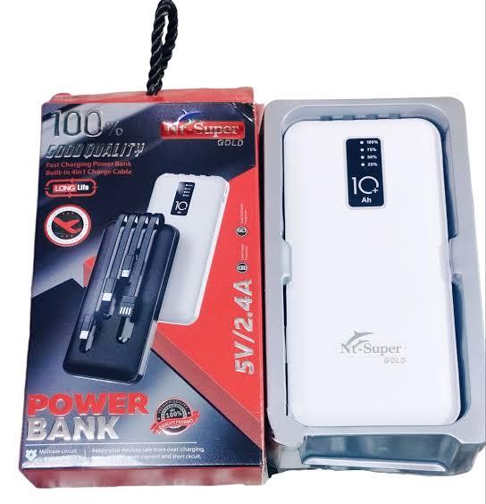 NT Gold power Bank 10000 mAH : High performance 4 in 1 charging ...