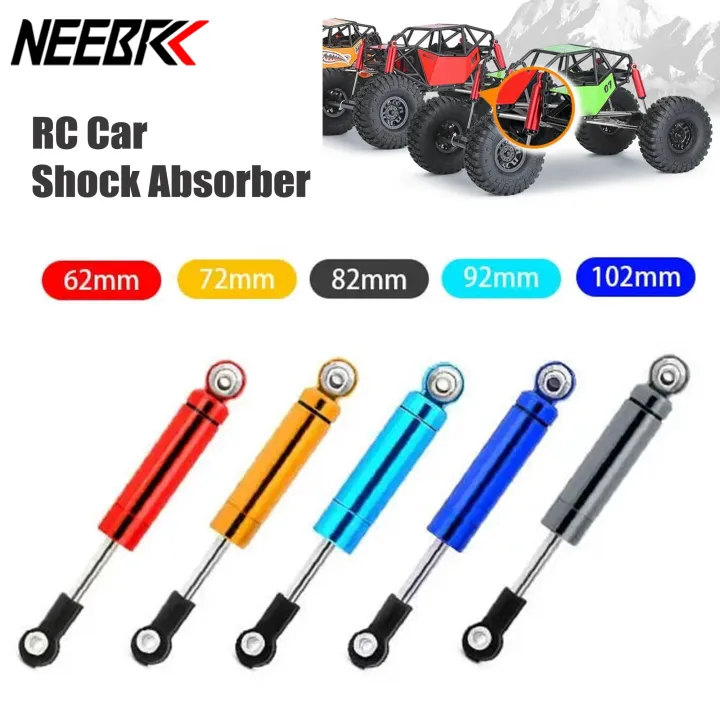 NEEBRC RC Car Shock Absorber Built in Spring 62 72 82 92mm Damper for 1 ...