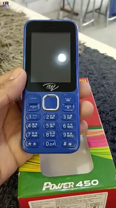 itel Power 450 Keypad Mobile Phone| 2.4" Big Display | 2500 mAh Battery ...
