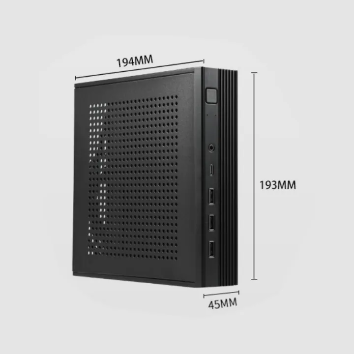 Desktop thin Mini ITX Case ITX Game Computer Chassis HTPC Chassis ...