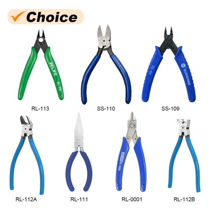 RELIFE RL-0001 High Precision Cutting Pliers SUNSHINE SS-109 SS-110 ...