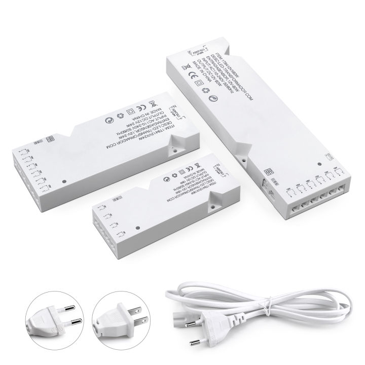 LED Cabinet Driver Power Supply 18/24/36/60/100W AC110V-250V to DC12V ...