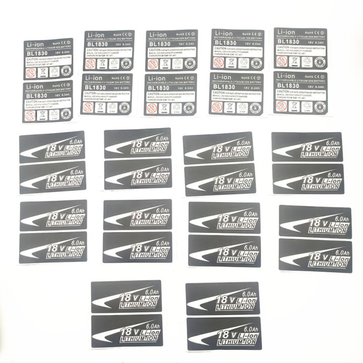 BL1830 18V Sticker Label Suitable For Makita Battery Logo Drill Hammer ...
