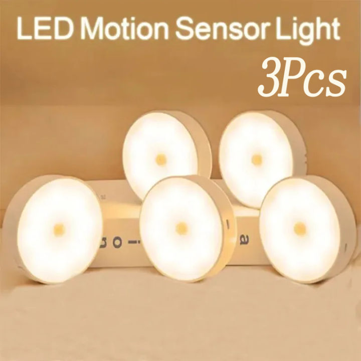 USB Rechargeable LED Night Light~~no switch|Motion Sensor Magnetic ...
