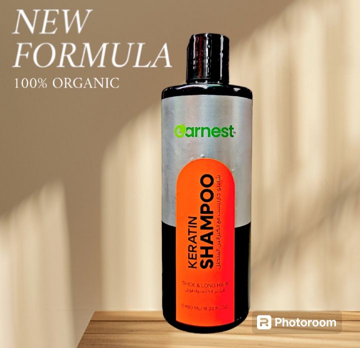 Garnest Keratin Shampoo 480ml – Professional Hair Care Solution ...