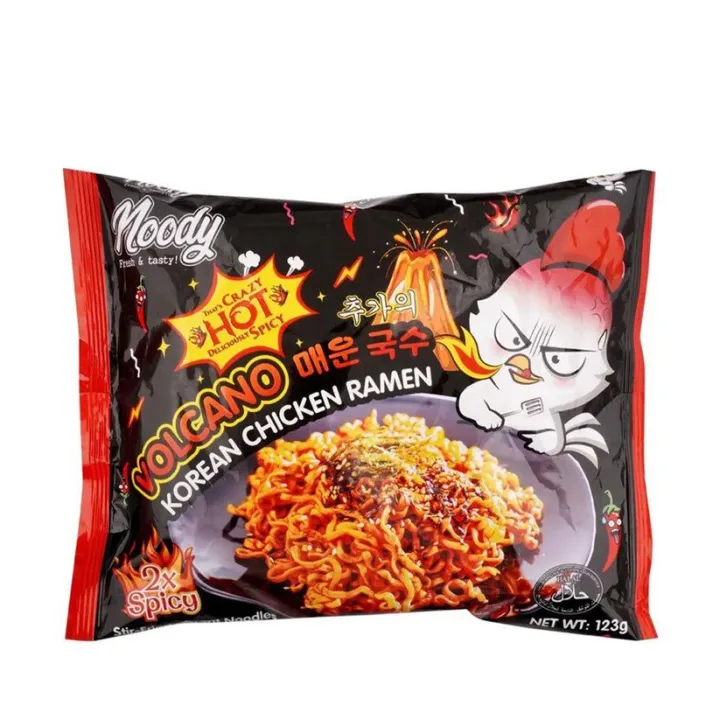 Volcano spicy Korean Chicken Ramen Instant Noodles | Daraz.pk