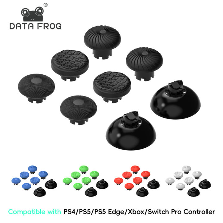 DATA FROG 8Pcs Thumbstick Cap For PS4 PS5 Edge Elite Controller ...