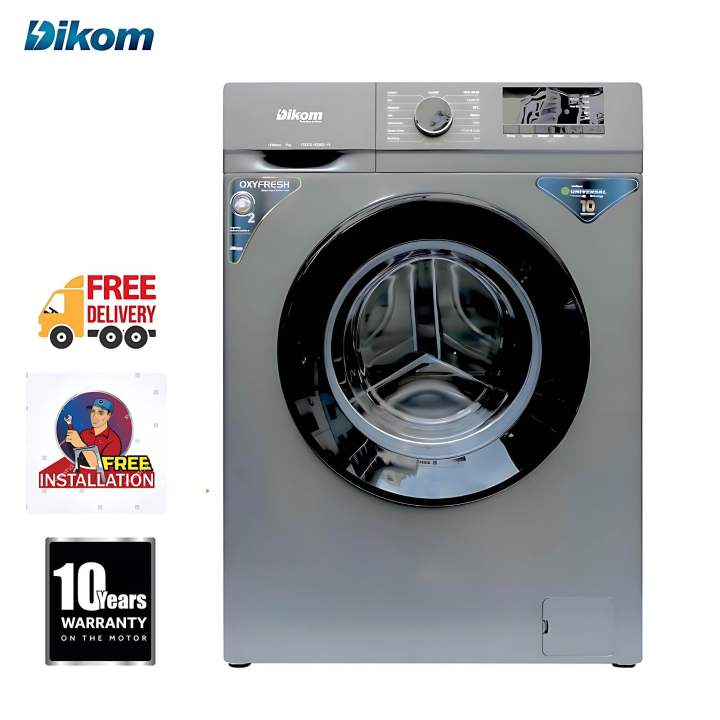 Dikom 7Kg Fully Automatic Front Load Washing Machine 1200RPM | Daraz.com.np