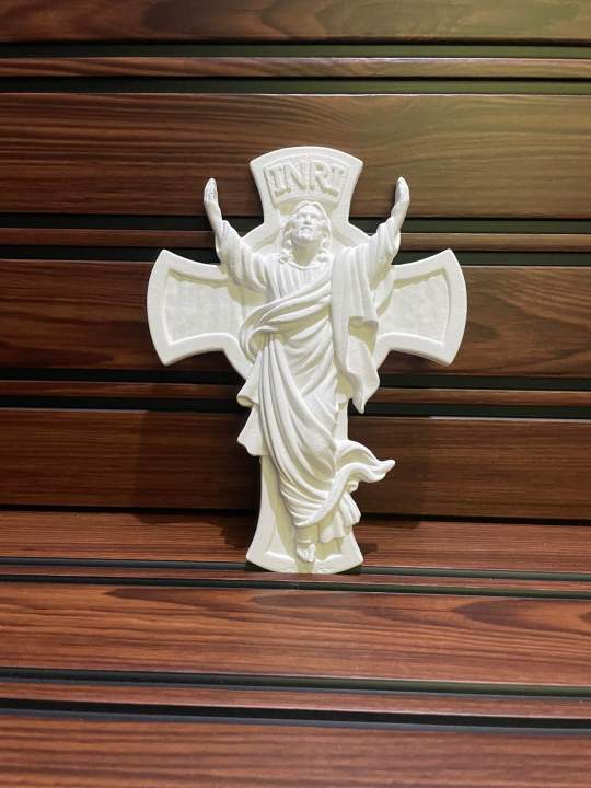 White cement Jesus statue | Daraz.lk