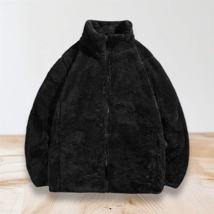 Women’s Winter Warm Double Side Fur Jacket/ Velvet Fur/ Soft & Warm ...