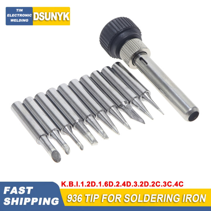 Lead Solder Soldering Iron Tips, 5 PCS 900M Series Solder Tips, Lead ...