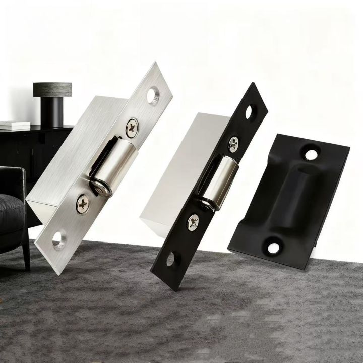 High-quality Hidden Stainless Steel Door Latches Cupboard Cabinet ...
