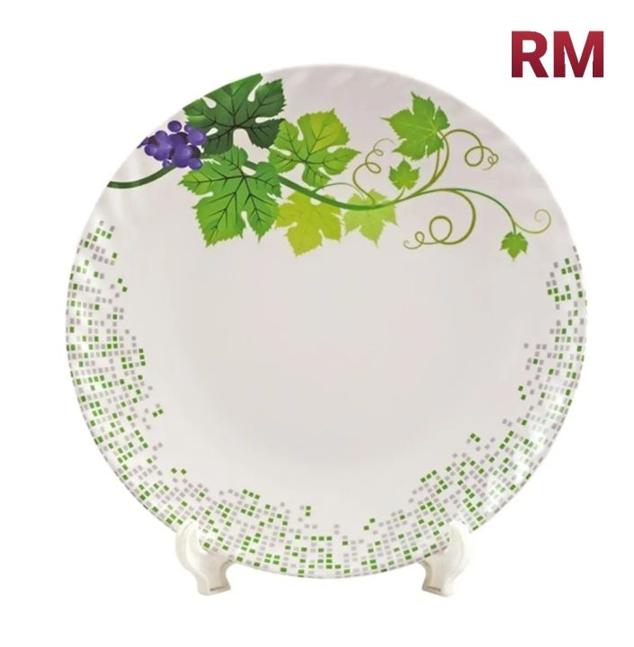 RFL Italiano Melamine Rice Plate 6 pics Set | Daraz.com.bd