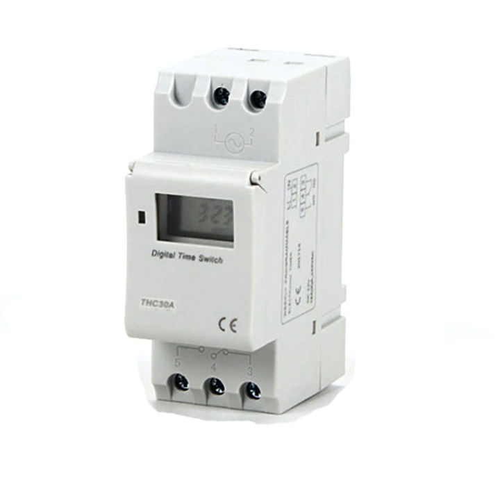 New Type Din Rail 2 Wire Weekly 7 Days Programmable Digital TIME SWITCH ...