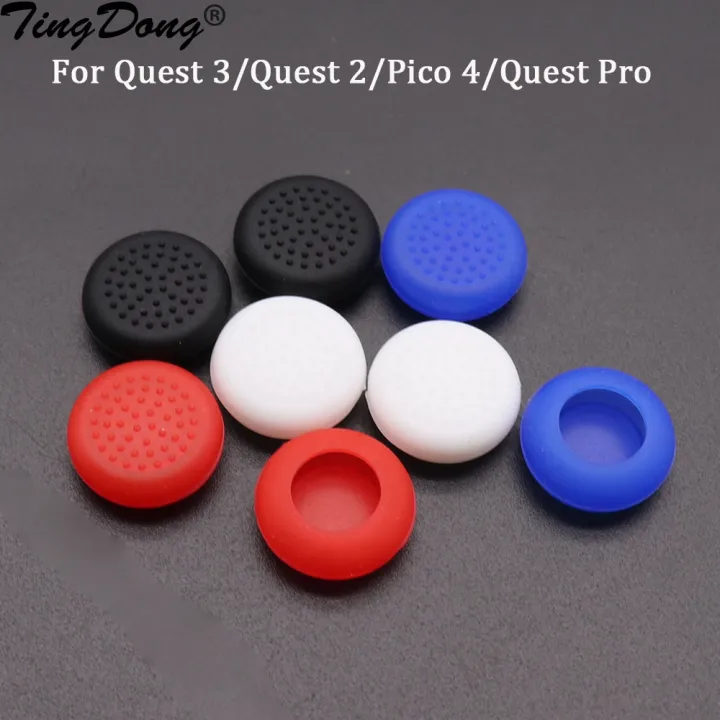 20PCS Controller Thumbstick Caps Silicone Touch Handle Rocker Cover VR ...