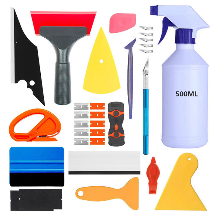 31Pcs Car Tint Kit Window Tint Application Tools with Razor Scraper ...