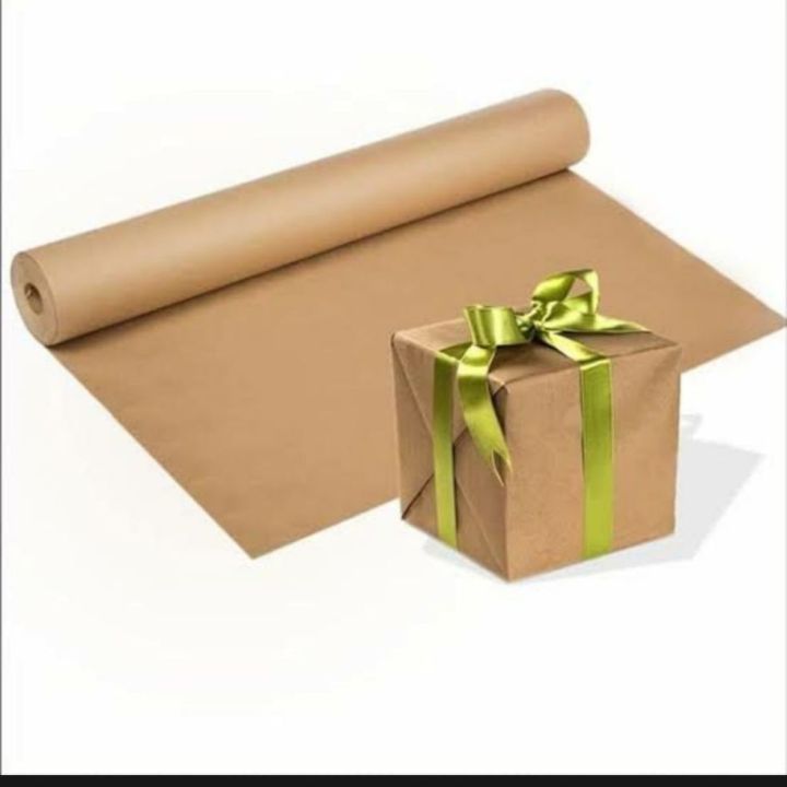 Pack OF 5 Sheet Premium Brown Paper Wrapping Sheets Size (47×35) inches ...