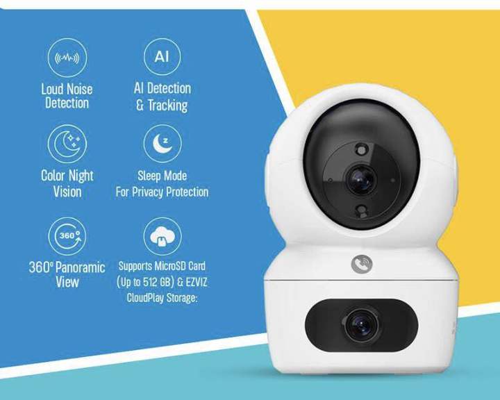 Ezviz H7c dual lens 2k camera | Daraz.com.np
