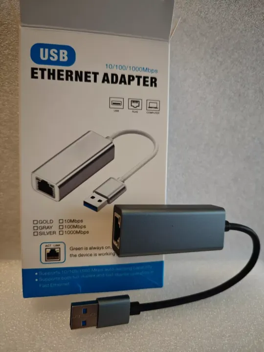 Free-Driver USB-A to RJ-45 Gigabit Ethernet Network Adapter Realtek ...