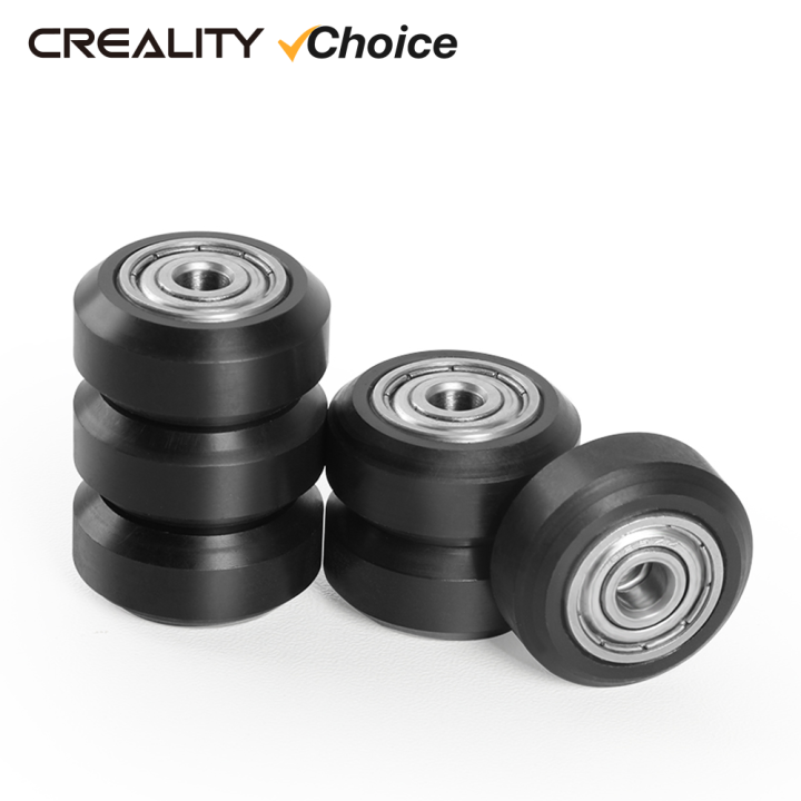 Creality 2/4/6 Pcs/Lots Embedded Bearing Pulley POM 3D Printer Part for ...