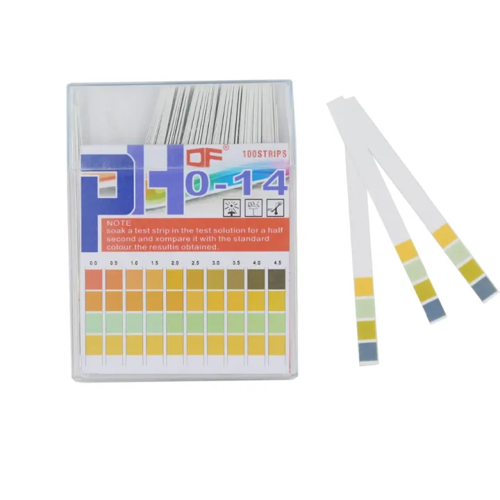 Universal PH Test Paper 0-14 PH Test Strips Litmus Strips Tester 100 ...