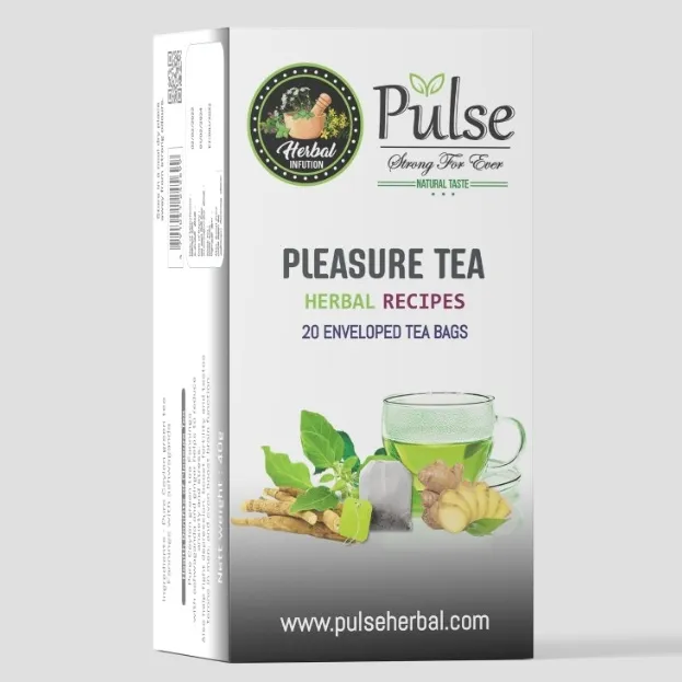 Pure Ceylon Green with Ashwagandha and Ginger Tea Pleasure Tea | Daraz.lk