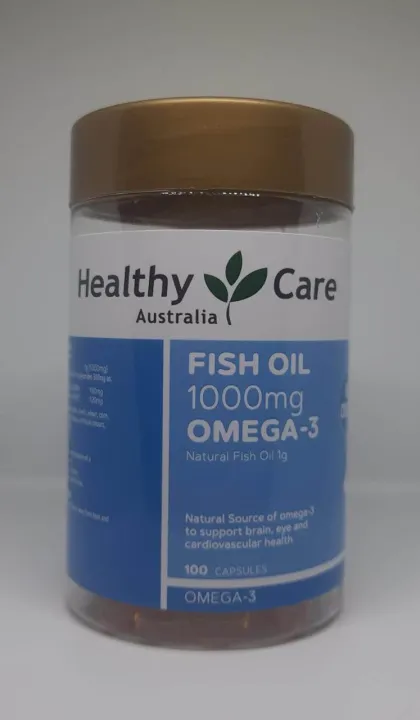 Healthy care authentic Australian fish oil 1000mg 100 capsules Original ...