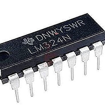 5 Pcs of LM324N LM324 Quadruple Independent High-Gain Frequency ...