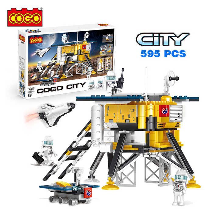 COGO City Series 4 In 1 DIY Space Rocket 3D Model | Daraz.com.bd