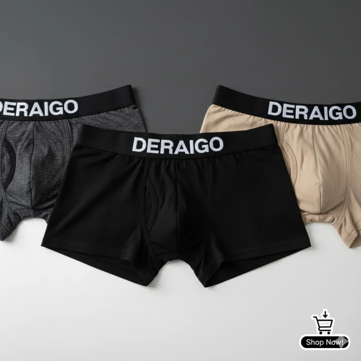 Deraigo Core Men’s Boxer Briefs | Daraz.pk