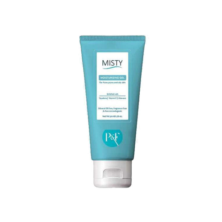 Misty Moisturizing Gel 50ml Mineral Oil & Fragrance free Vitamin E ...
