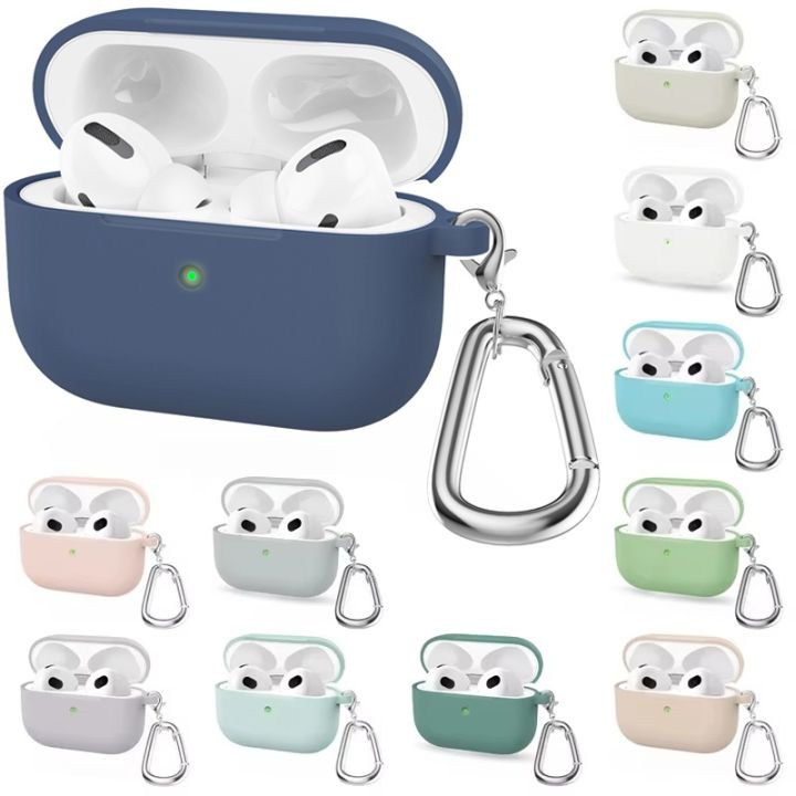 Silicone Earphones Cover For Air Pods Pro Bluetooth Headset Protective ...