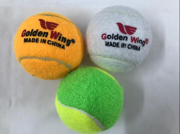Golden wing tennis ball (Made in China)3 pcs | Daraz.com.bd