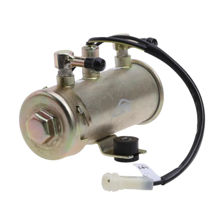 12V Fuel Pump Car Parts Red Top Facet Cube Replacement Accessory Middle ...
