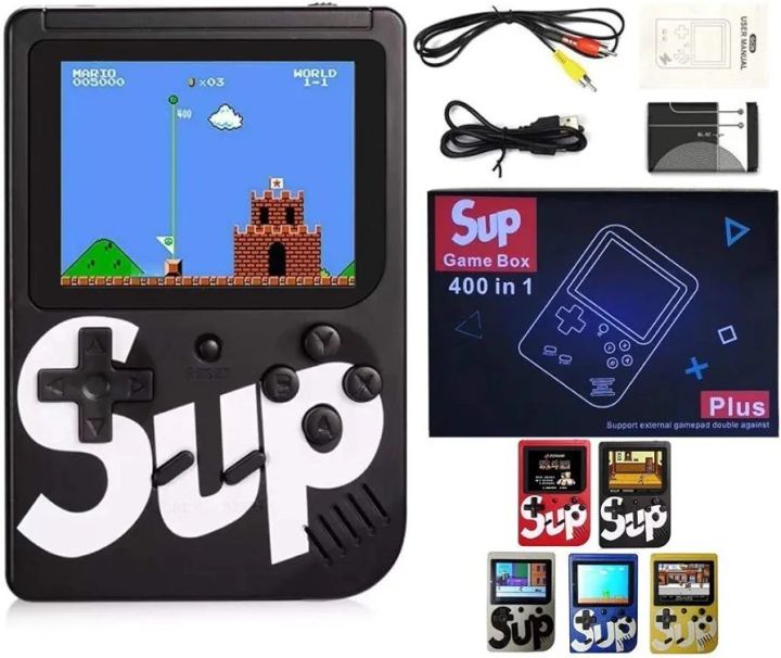 Game Box Plus 400 in 1 Retro Games UPGRADED VERSION mini Portable ...