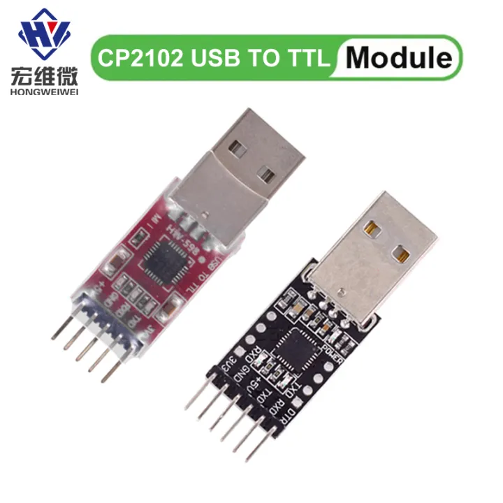 USB to Serial Module CP2102 Module USB to TTL STC Downloader UART ...