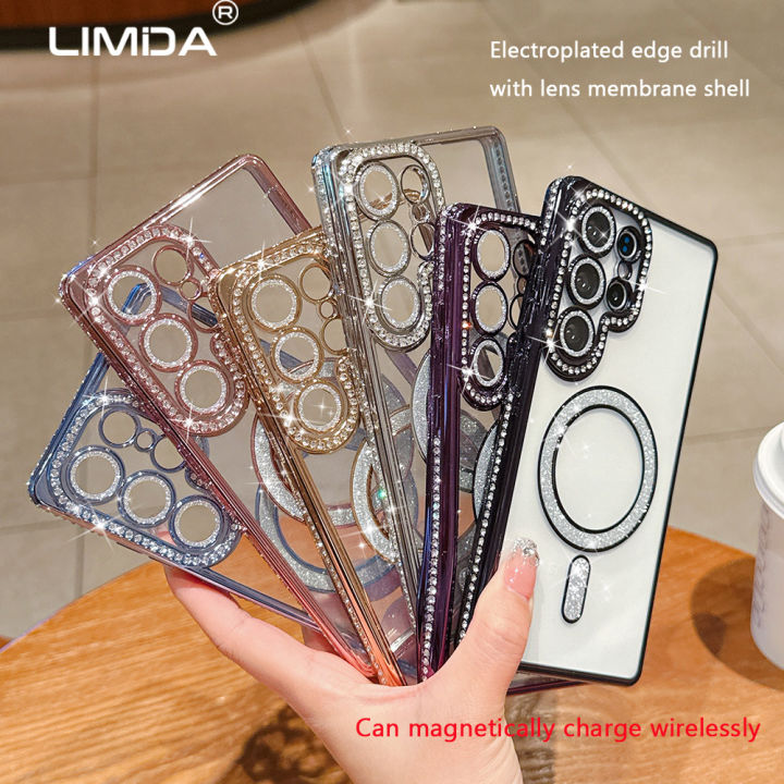 For Samsung A13 A14 A34 A54 A05 A15 A25 A35 A55 A16 A26 A36 A56 Phone Case，Electroplated Border ...