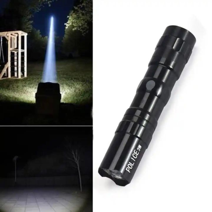 Mini Tactical Outdoor Torch Light LED Flashlight Bulb Lamp | Daraz.lk