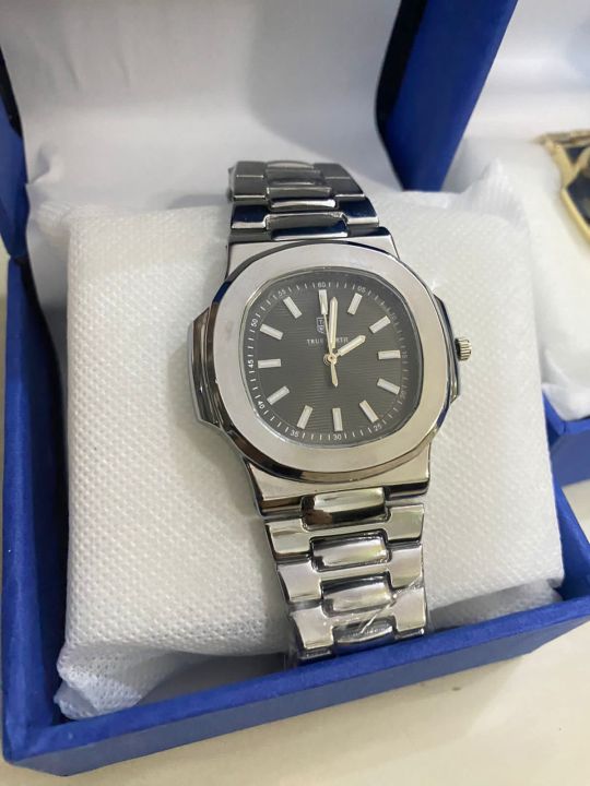 True Worth Square Dial Chain watch for mens , Heavy Material metal body ...