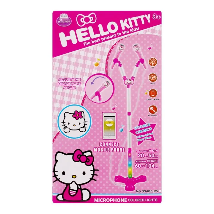hello kitty mic set for kidz toy | Daraz.lk