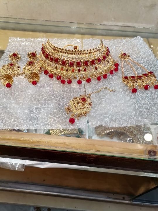 bridal neckles all colours availble | Daraz.pk