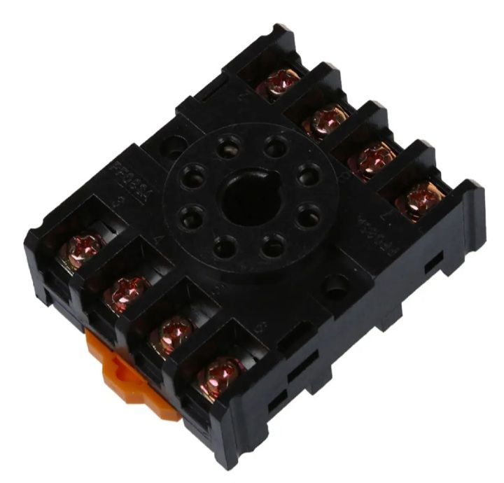 8 pin realy base for timer and relay | Daraz.pk