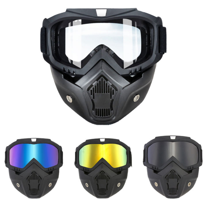 Goggles Full Face Hd Transparent Fog-proof Sand-proof Electric Welding ...