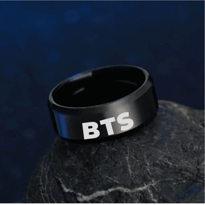 BTS Ring for ARMY Jewelry CE001 for Men Women Bangtan Boys with box ...