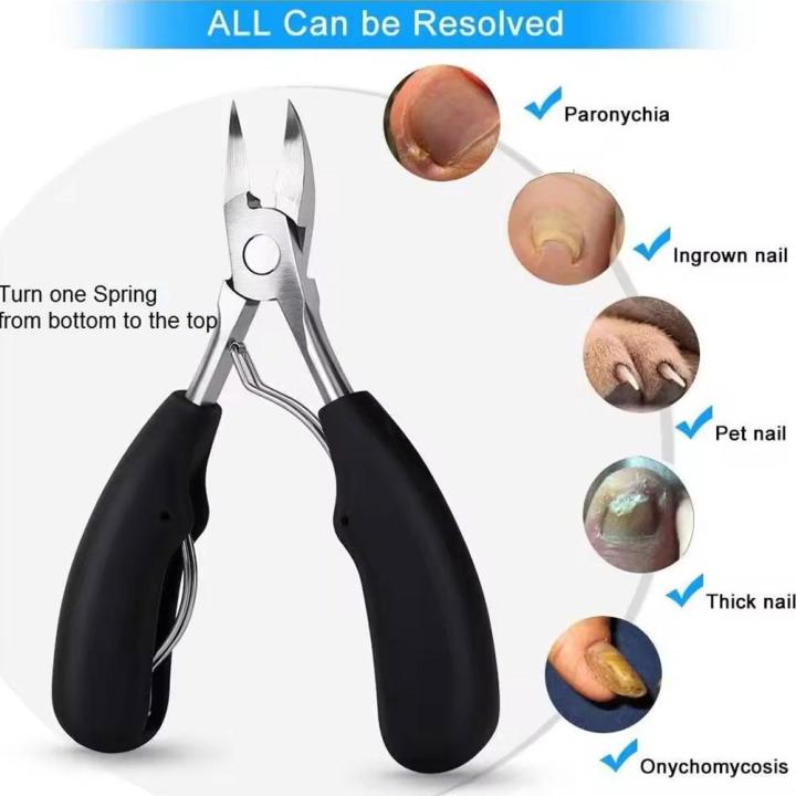 Toenail Clippers Nail Cutters Professional Pedicure Paronychia Tools ...