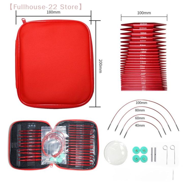 【MAX-22】Detachable Circular Interchangeable Knitting Needles Crochet ...