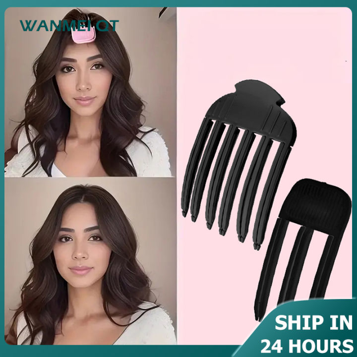 1-2PCS Fluffy Root Lift Clips 3/6 Teeth Seamless Comb for Voluminous ...